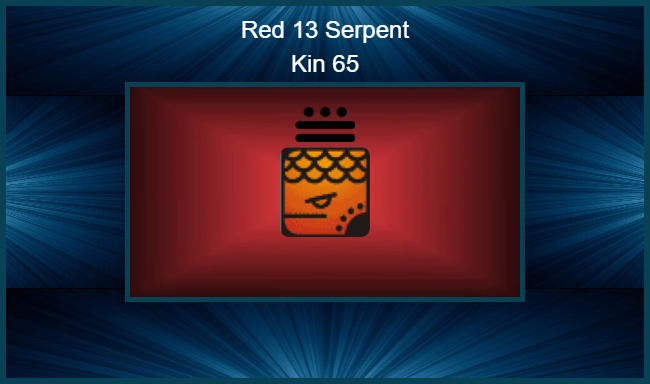 Tuesday-Red 13 Cosmic Serpent floating to the surface – Synchronicity ...